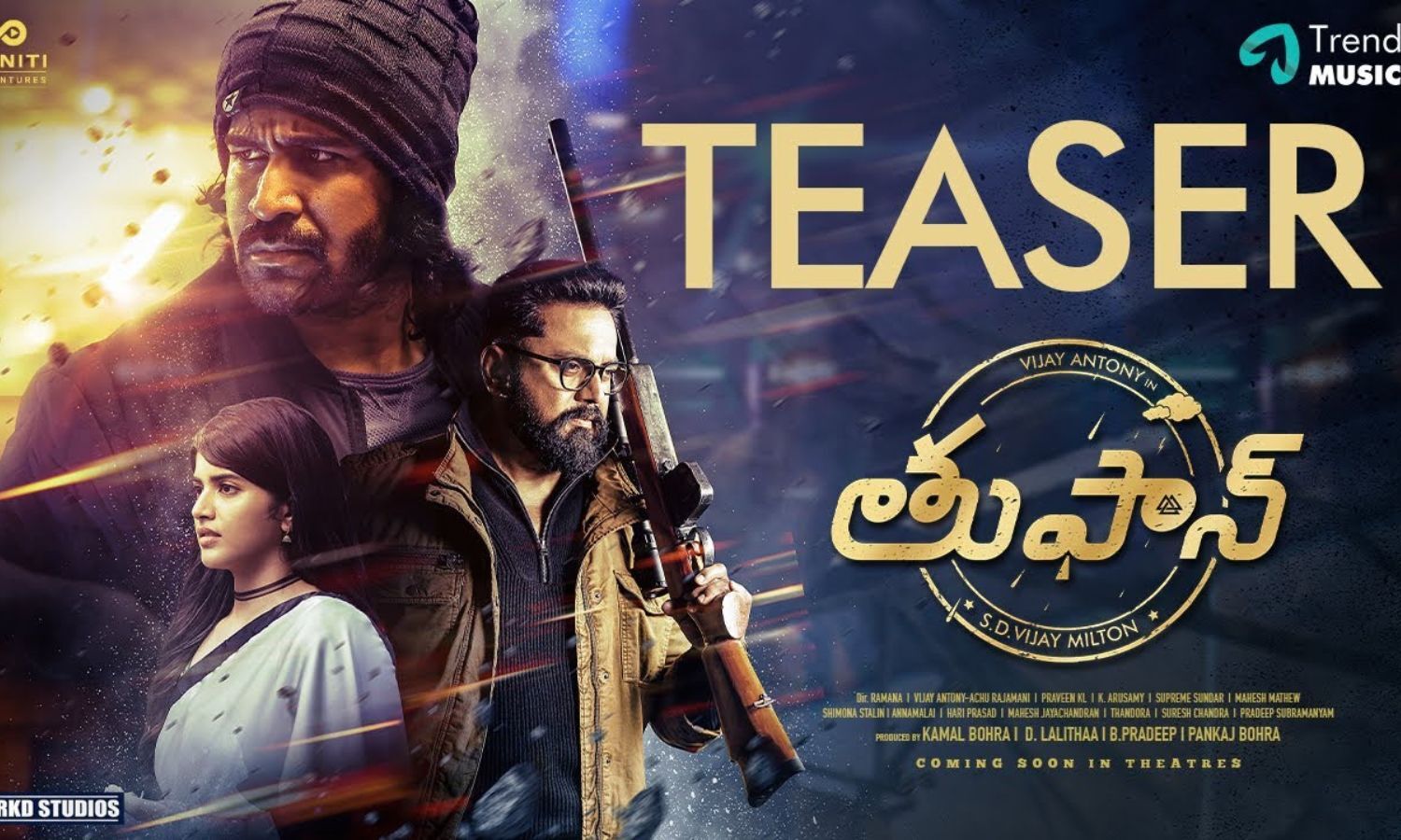 'Toofan' Teaser: Vijay Antony’s Film Promises Action and Suspense in ...