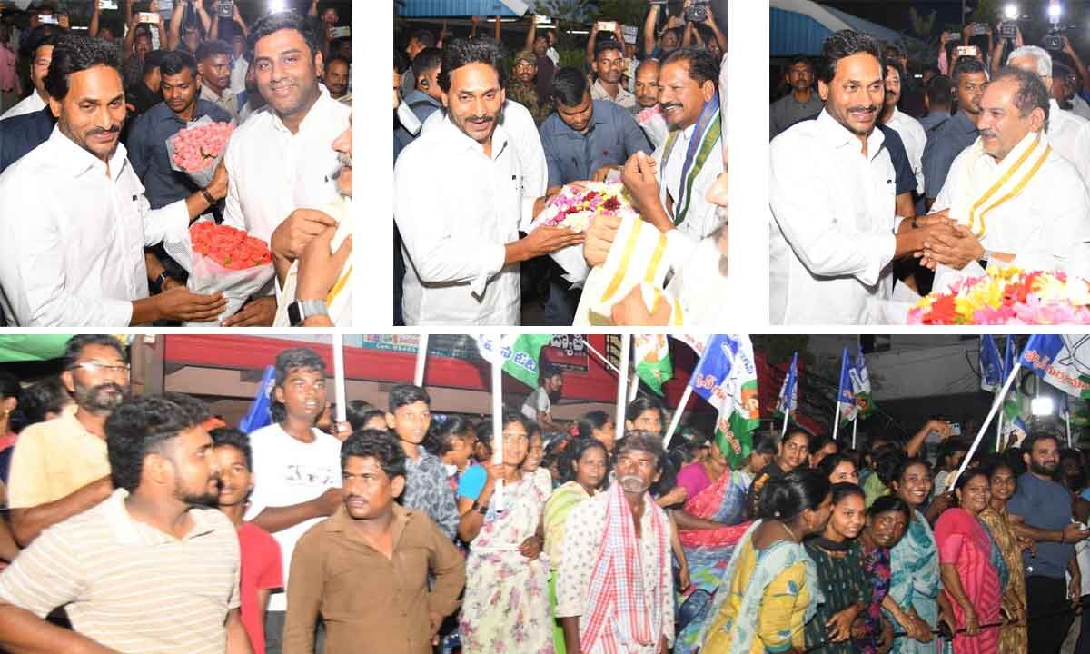 CM Jagan returns from foreign tour