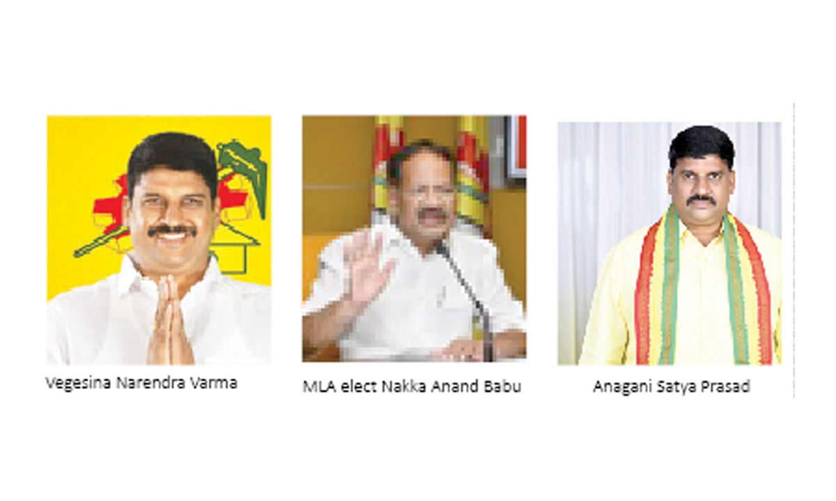 Bapatla, Repalle, Vemuru candidates win