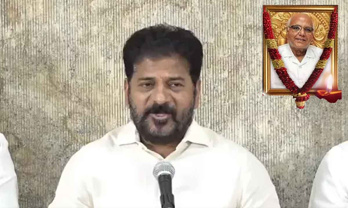 Telangana CM Revanth Reddy orders for Ramoji Rao's rituals with state ...