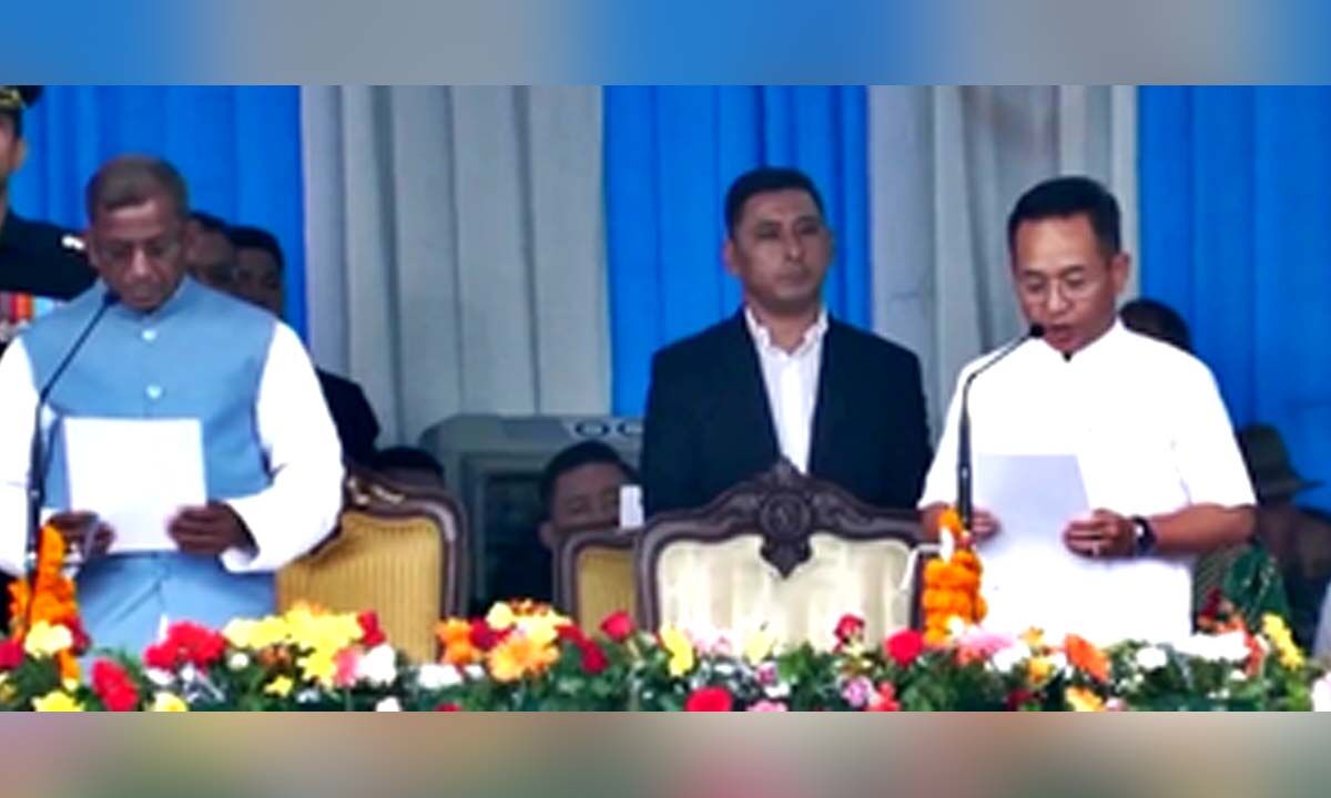 Prem Singh Tamang sworn in as Sikkim CM for second time