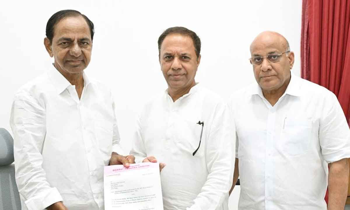 Suresh Reddy appointed BRS Parliamentary party leader