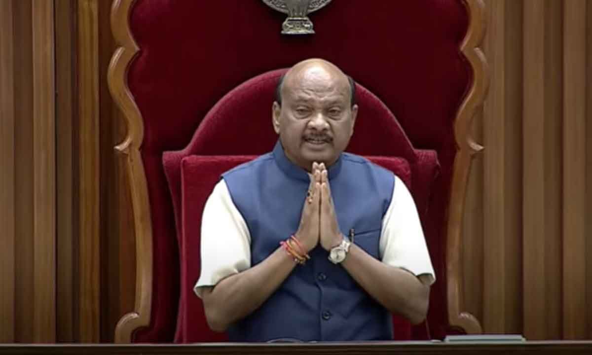 Ayyannapatrudu assumes charge as speaker, CM Naidu greets, terms him as firebrand