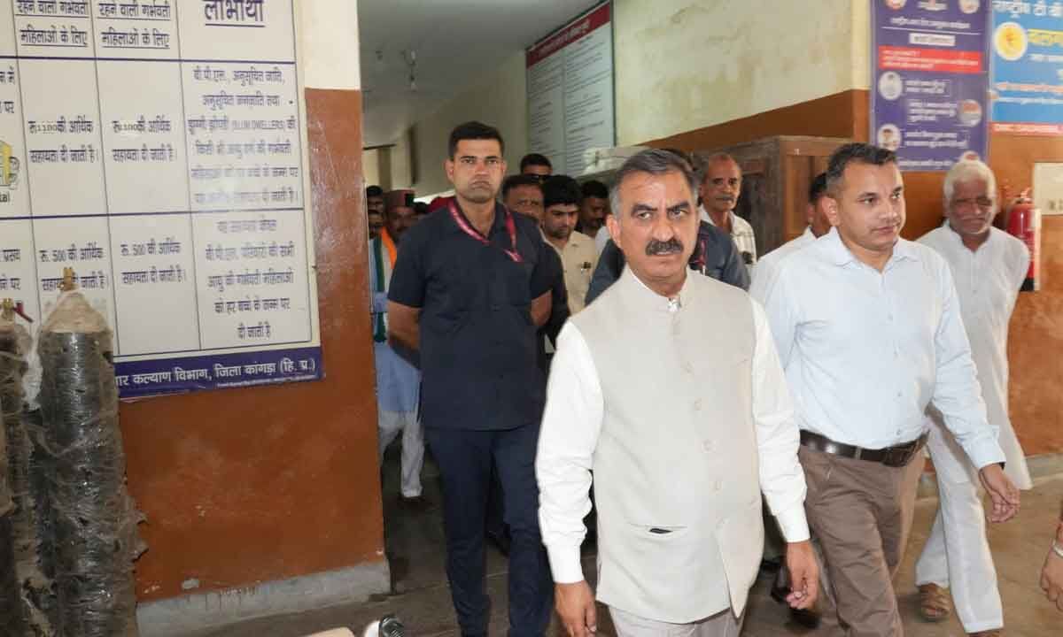Dadasiba Hospital to be upgraded to 100-bed facility: Himachal CM Sukhu