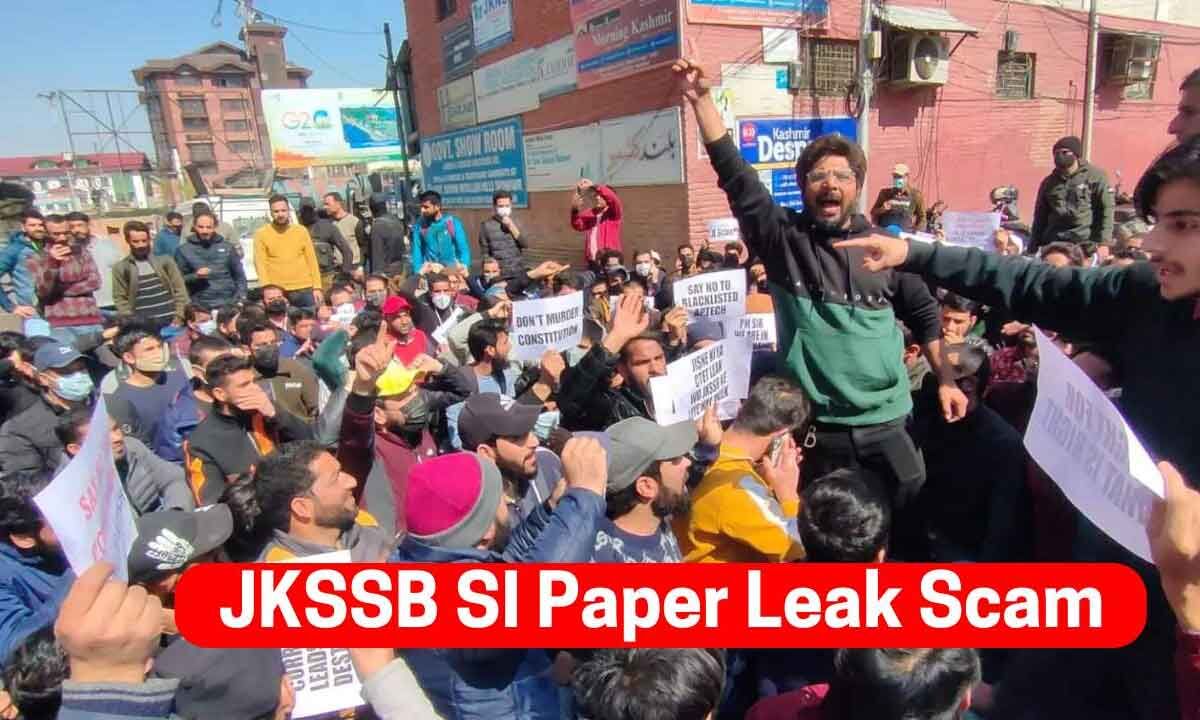 JK SI paper leak mastermind held