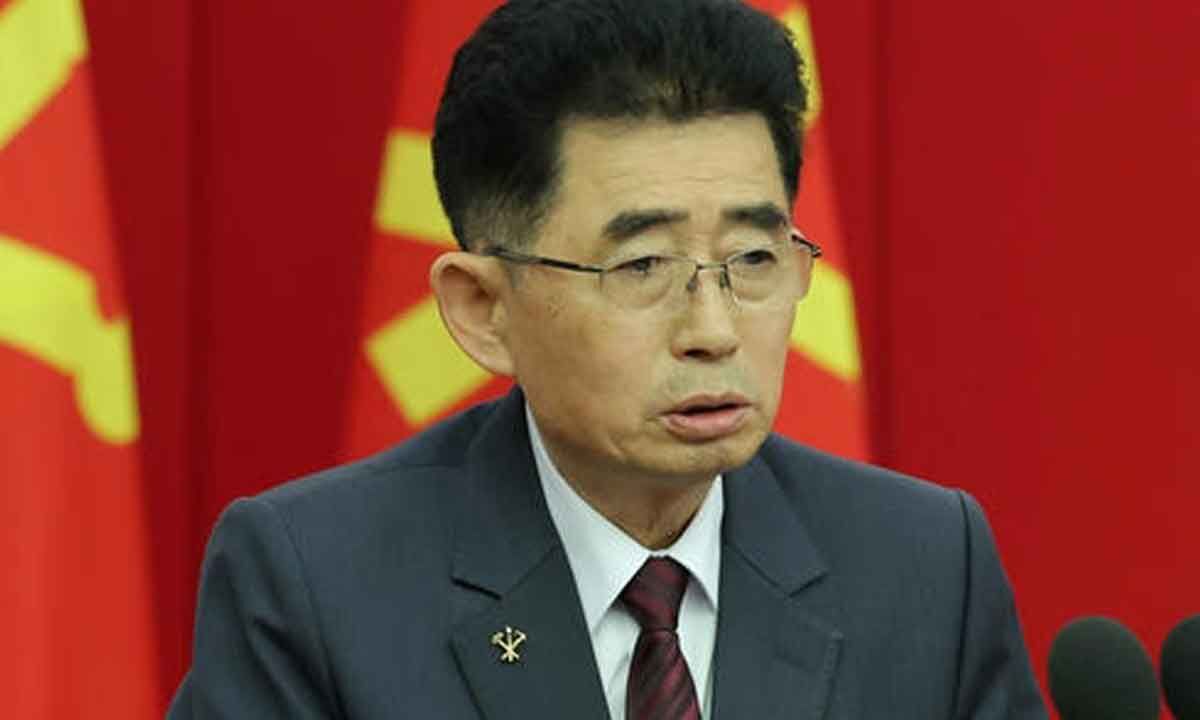 Kim Jong-un's solitary portrait pin officially seen for first time