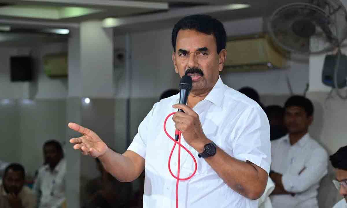 Minister Jupalli Krishna Rao attended the farewell meeting of Zilla ...