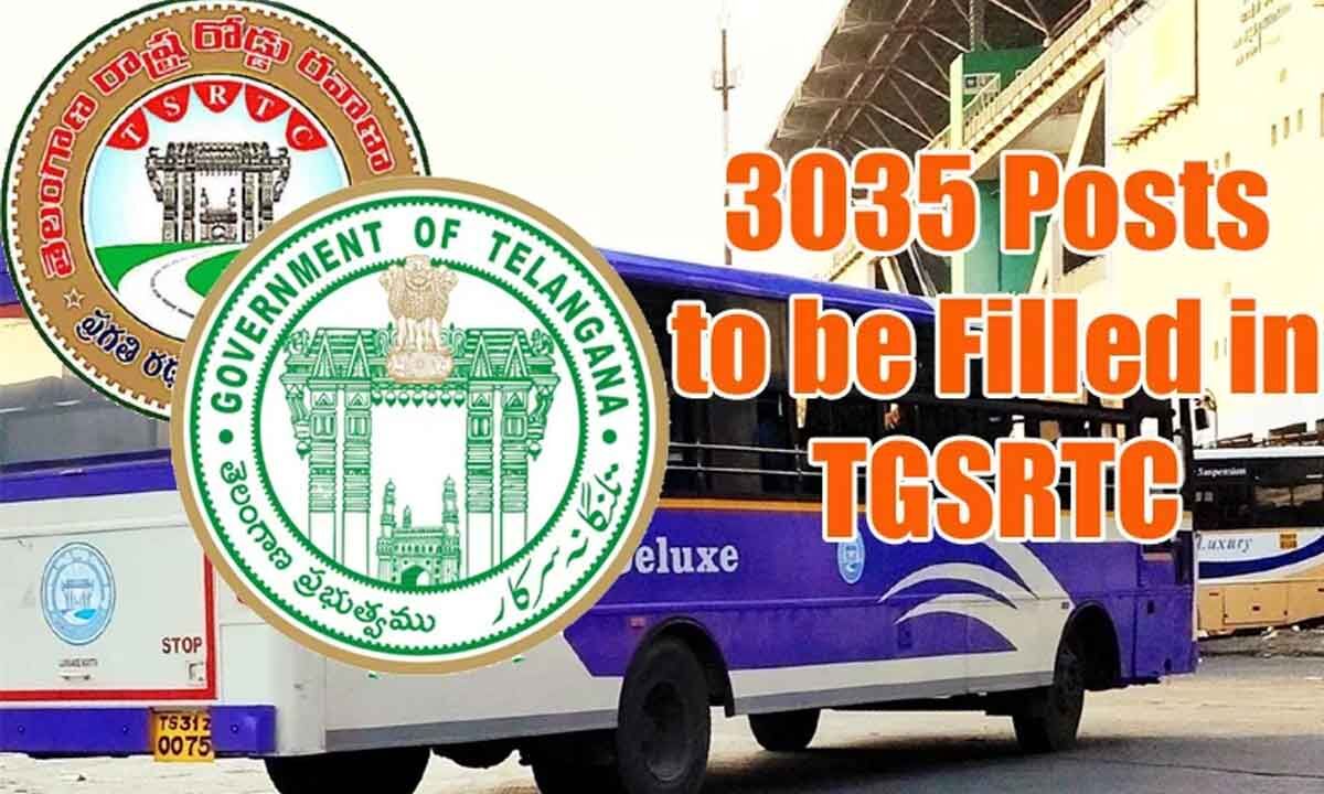 Telangana govt approves filling of 3,035 TGSRTC posts