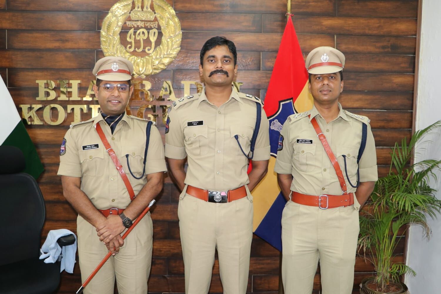 Kottagudem OSD Paritosh Pankaj IPS Ankit Kumar Sankwar IPS as ...