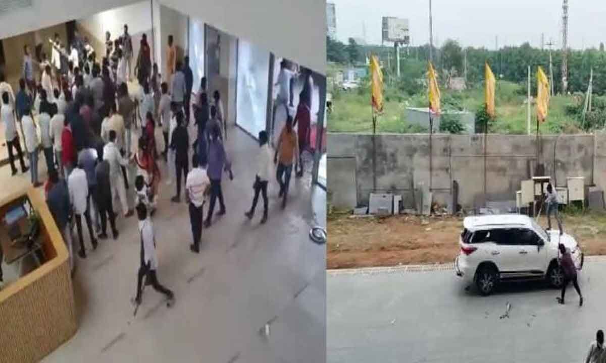 Attack on TDP office: Lella, Avinash among accused