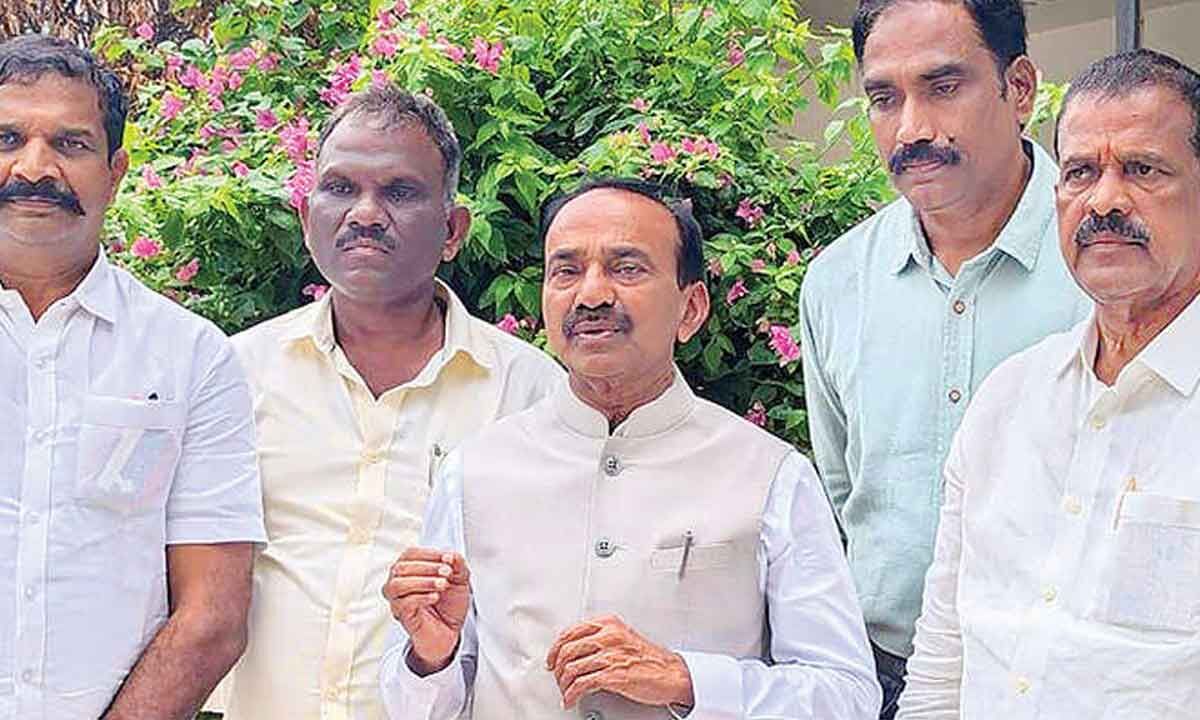 Party high command will decide on State BJP chief says Eatala Rajender