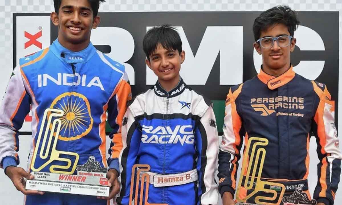 National Karting: Ruhaan Alva, Nikhilesh Raju, Hamza seal wins