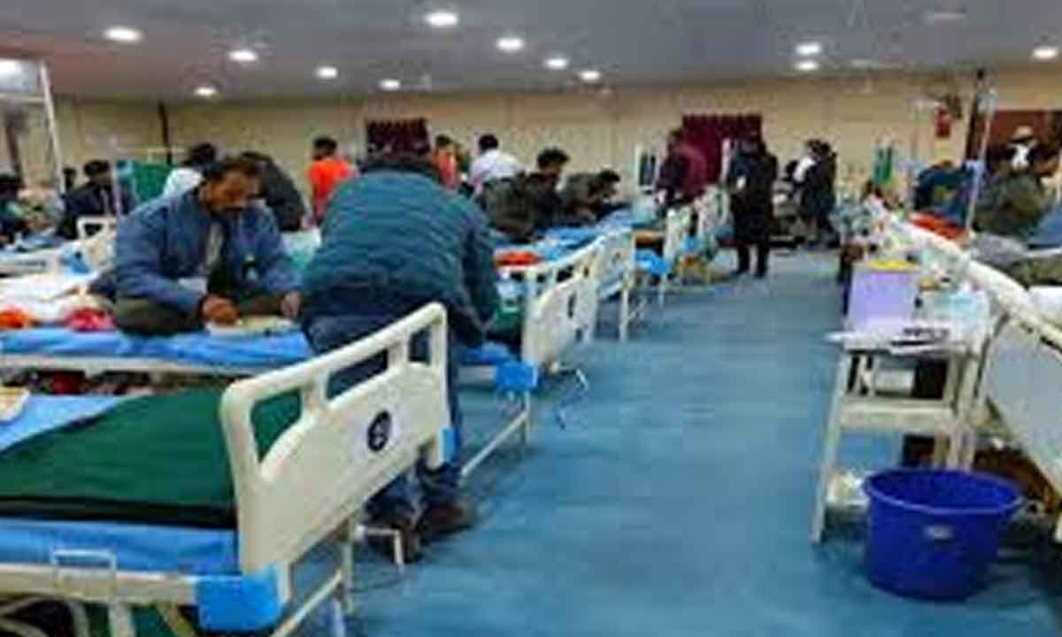 With just 20 health workers per 10K people, strain on healthcare is immense