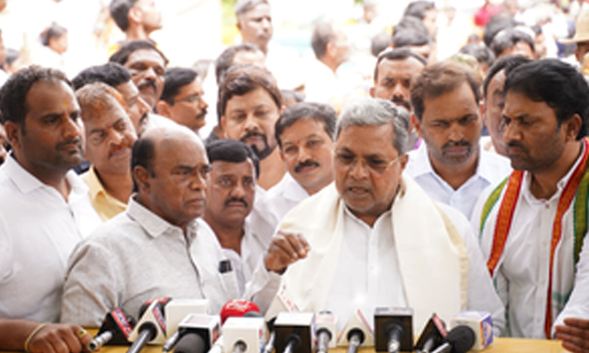 Being targeted as I am from backward class, says CM Siddaramaiah on ...