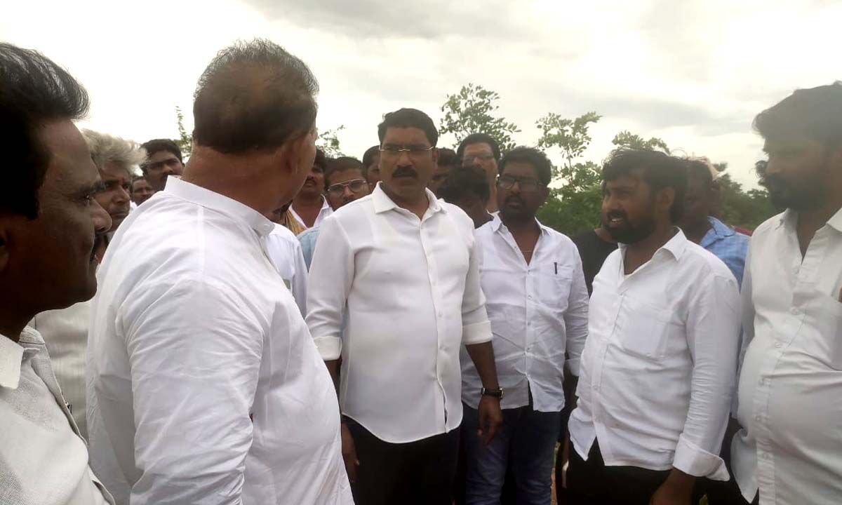 The initiative of Mallamma Kunta Reservoir taken up by EX MLA Dr. SA ...