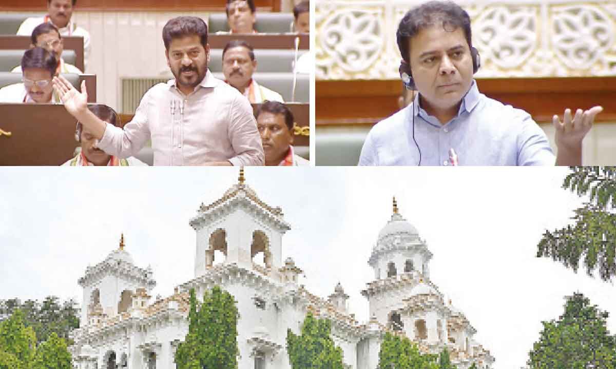 Union Budget resolution: CM, KTR engage in verbal combat