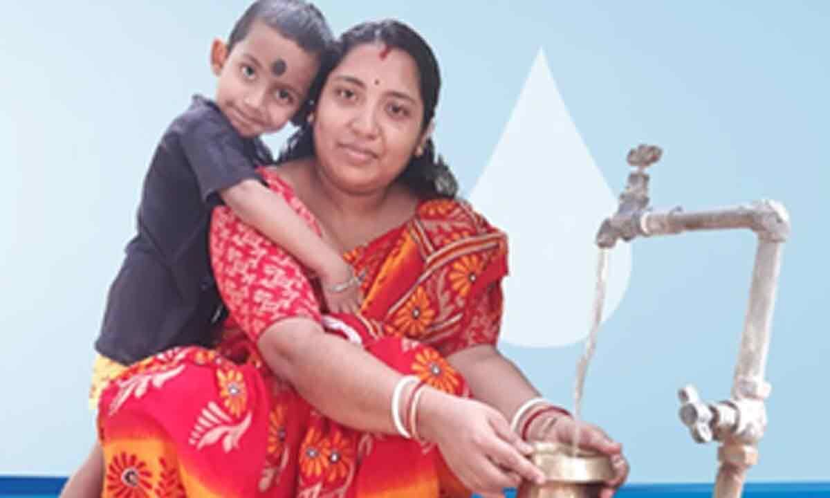 Govt scheme delivers tap water to 15 crore rural homes across India in ...