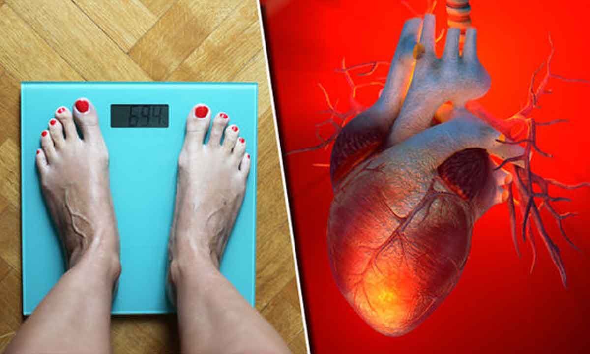 Weight gain in youth can lead to poor heart health