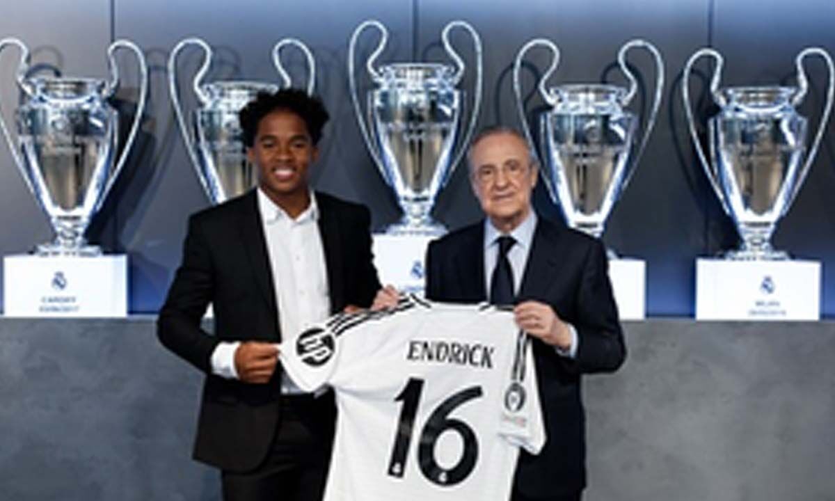 Football: Real Madrid unveil Brazilian sensation Endrick; signs six ...