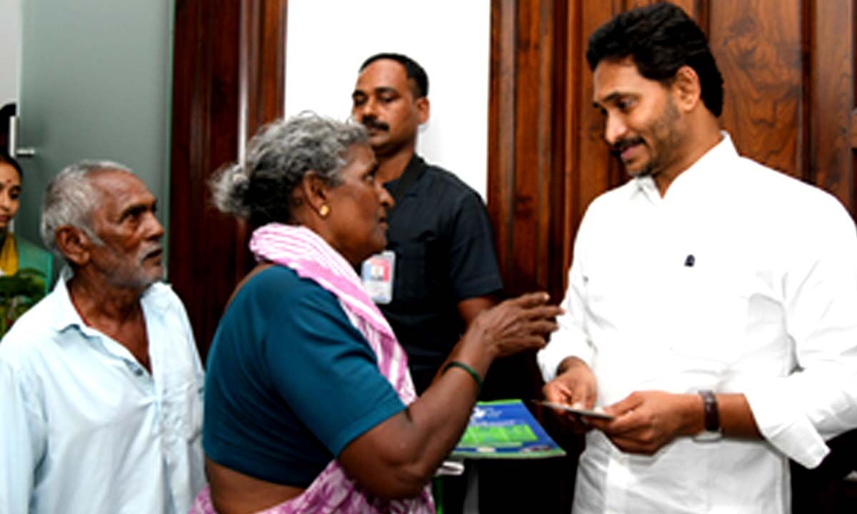 Ex-Andhra CM Jagan interacts with YSRCP workers, people for first time after losing power