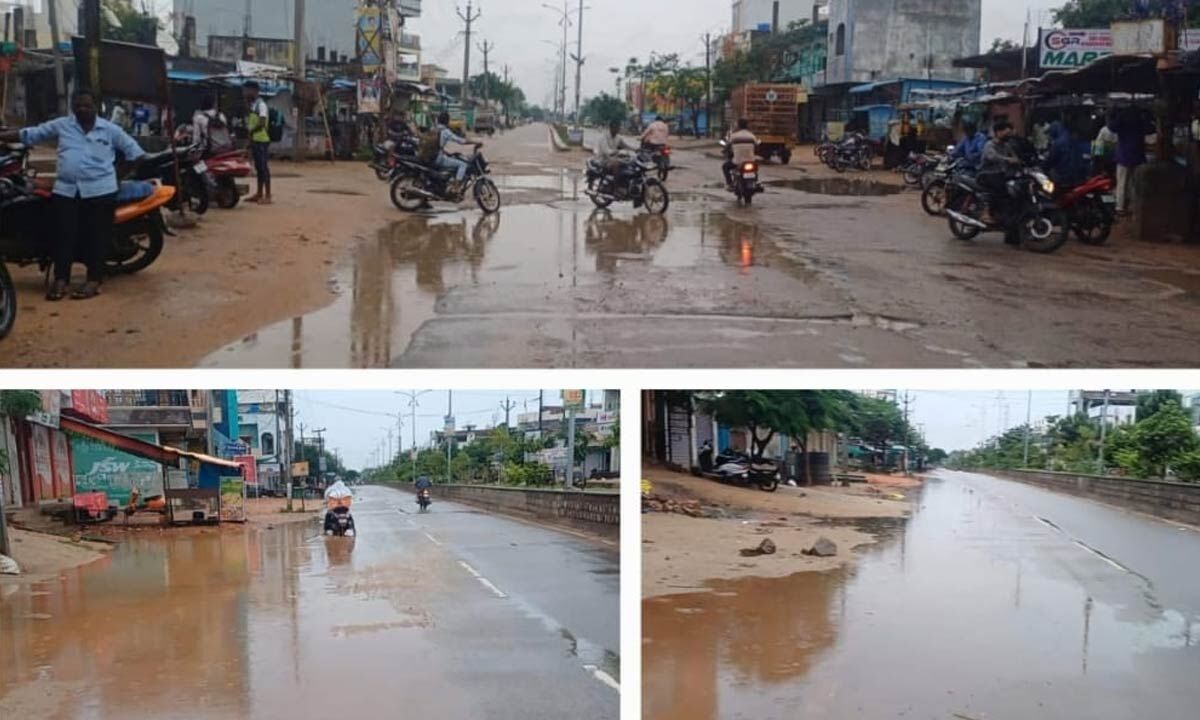 Aiza Faces Drainage Issues, Causing Road Damage