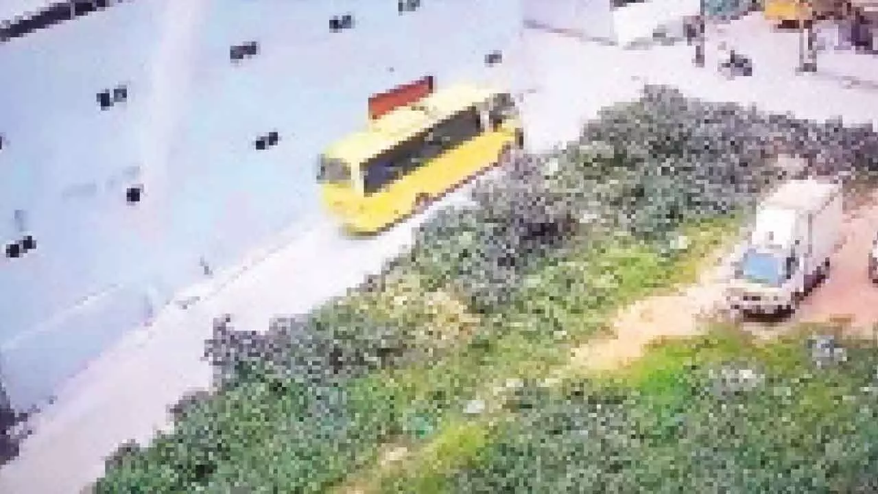Students injured as school bus overturns