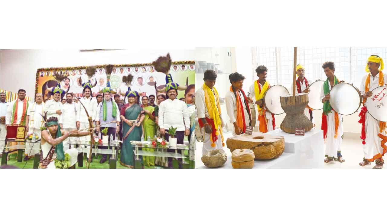 Seethakka reaffirms commitment to Tribal culture