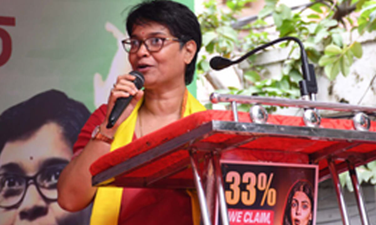 Assam Congress protests against price rise, demands women's reservation