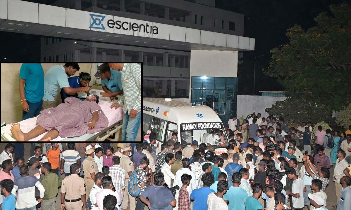 Atchutapuram SEZ blast incident: Injured victims undergo treatment at ...