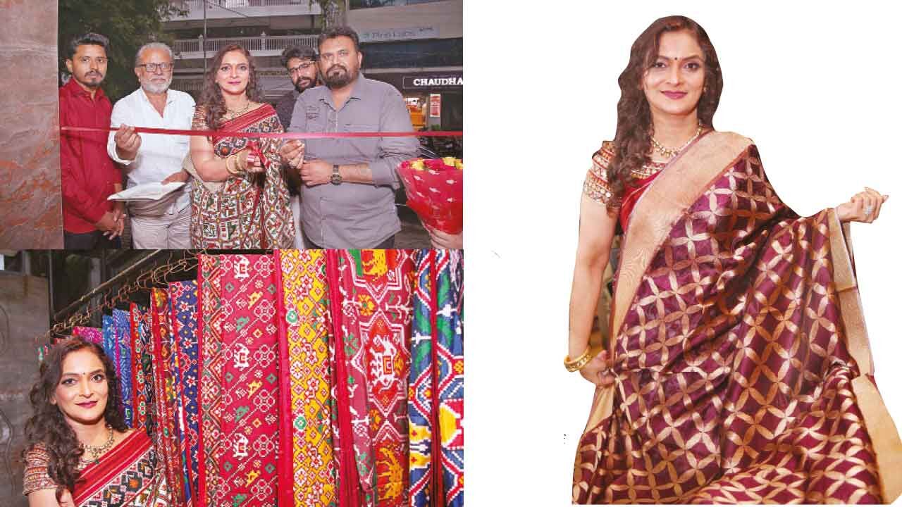 Bina Mehta Inaugurates Exquisite 9-Day Patola Art Exhibition at Labels ...