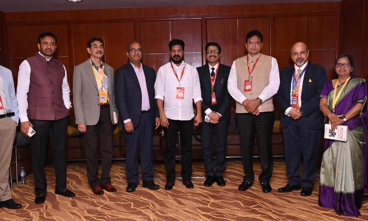 Yotta Infra CEO Meets Telangana CM K. Revanth Reddy at AI Global Summit