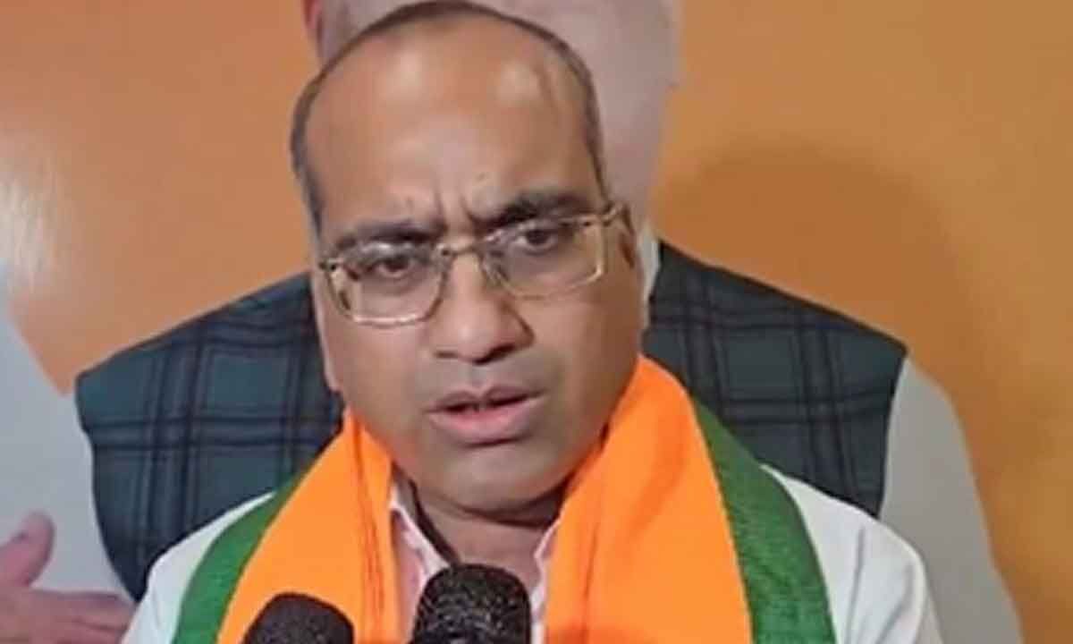 After Resigning As Bjds Rs Member Sujeet Kumar Joins Bjp