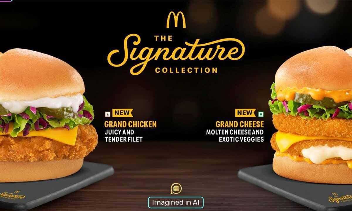 McDonald's India Launches New Signature Collection of Gourmet Burgers ...