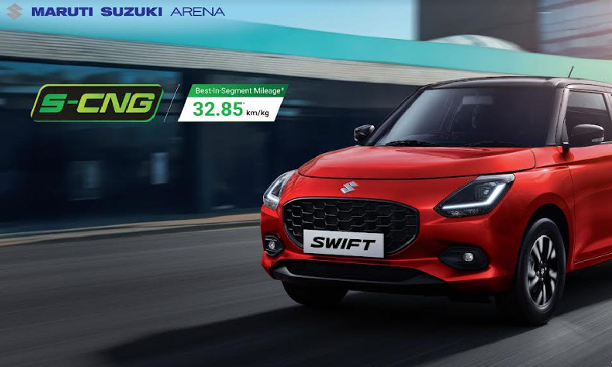 Maruti Suzuki launches the Epic New Swift S-CNG; most fuel-efficient ...