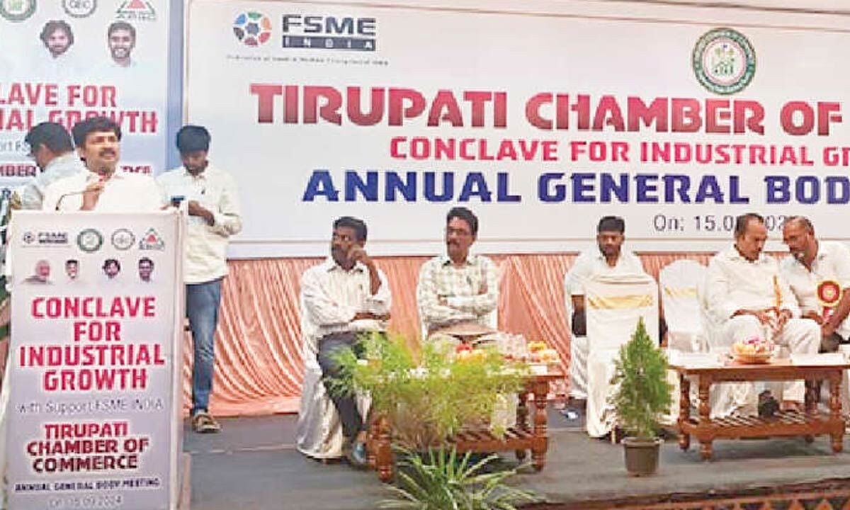 Tirupati ensures robust supply of skilled manpower for industrial ...