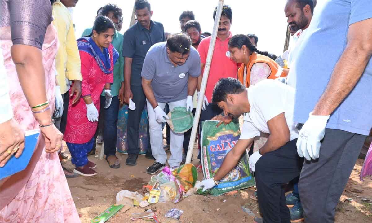 Cleanliness drive needs to be organised at regular intervals': Bheemili MLA