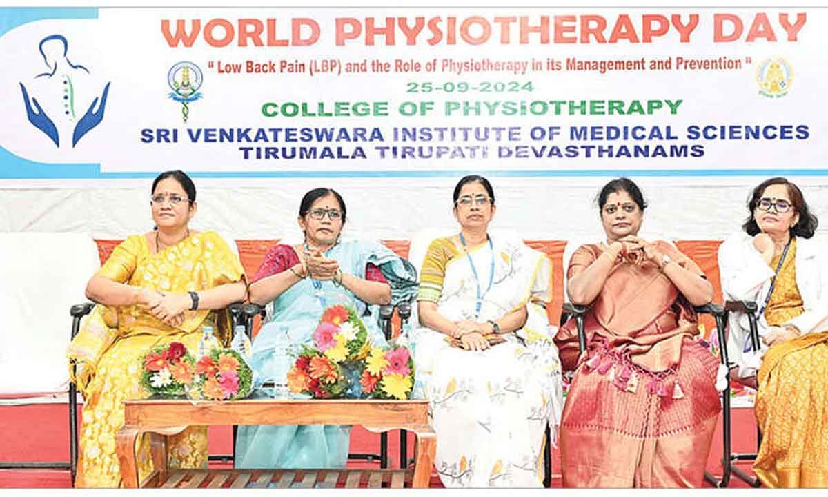 SVIMS observes World Physiotherapy Day