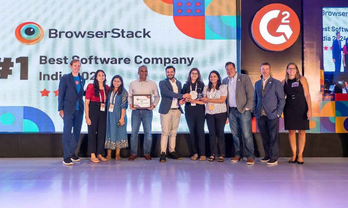 BrowserStack tops G2’s 2024 list of best software cos in India