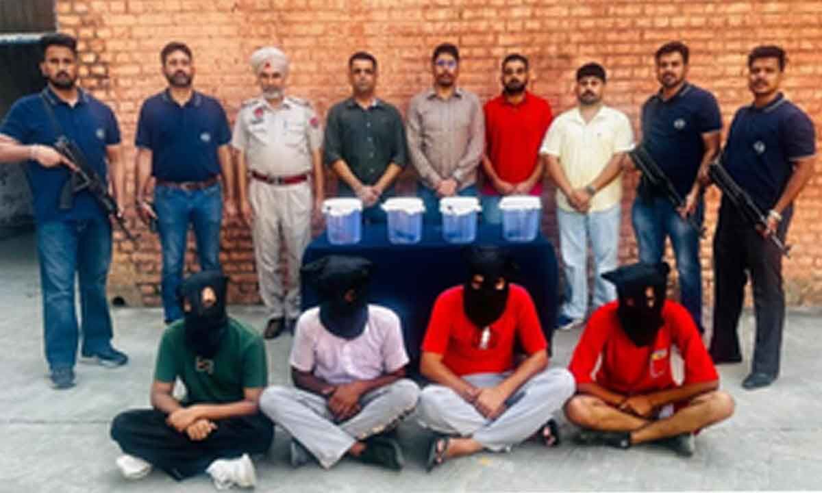 Punjab's Anti-Gangster Task Force foils dacoity, arrests four