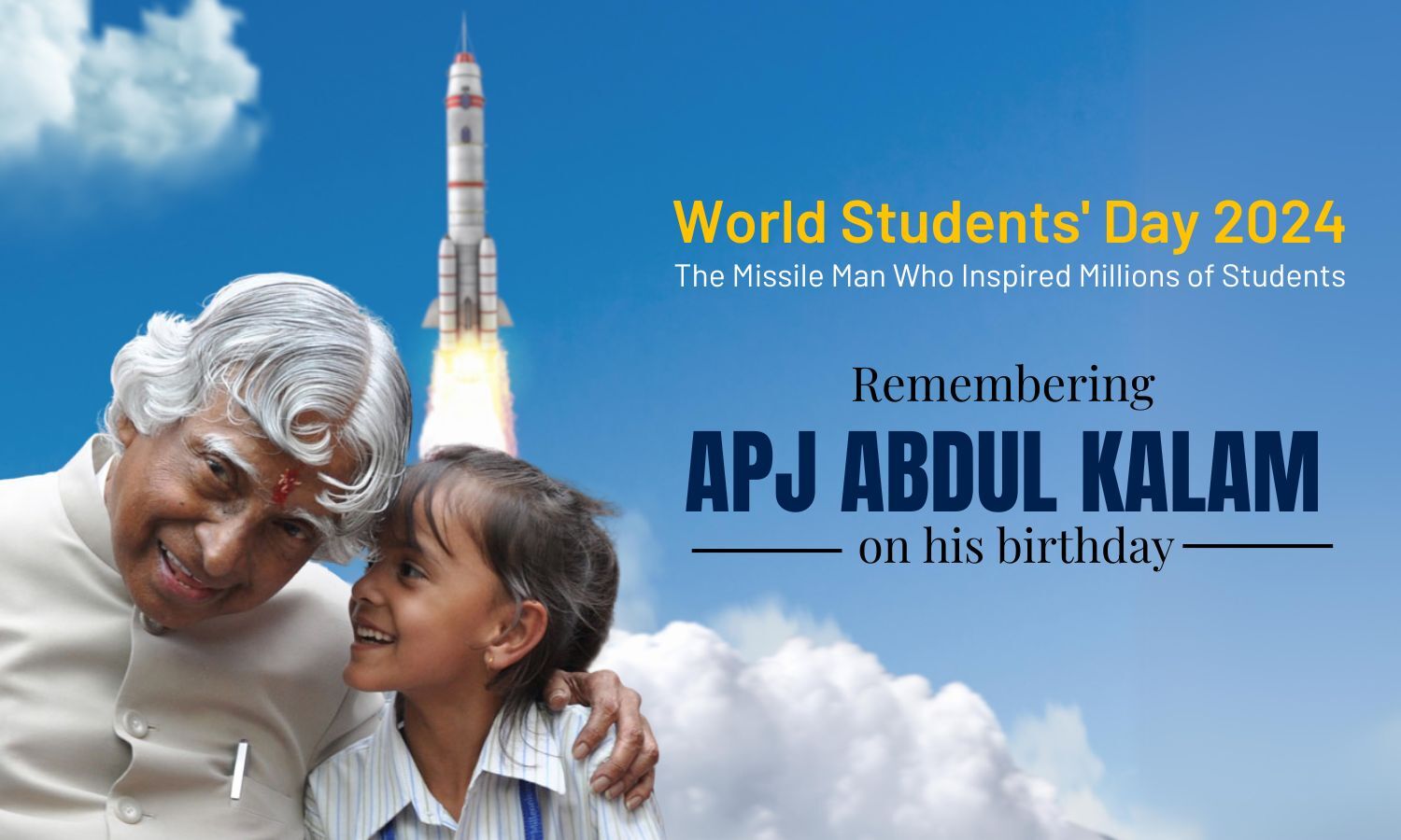 World Student’s Day: Let’s celebrate APJ Abdul Kalam's Inspiring Legacy