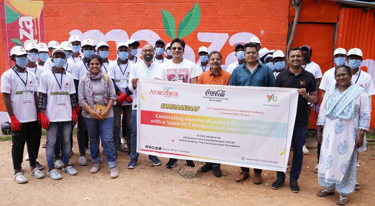 HCCB Leads the Environmental Drive at Mysuru Dasara, Collecting PET ...