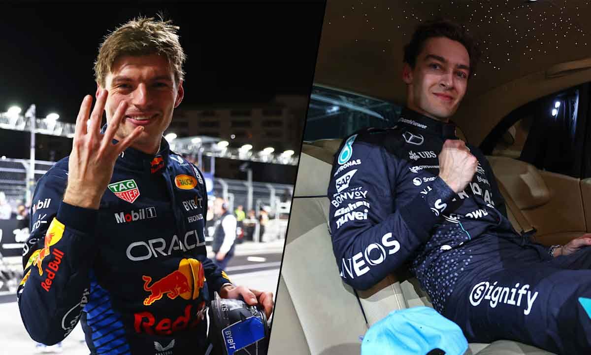 Formula 1: Verstappen claims fourth drivers' title as Russell leads ...