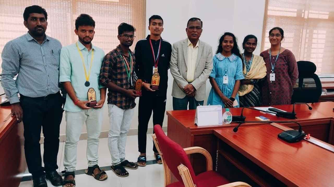 CUAP students win in sports & games meet