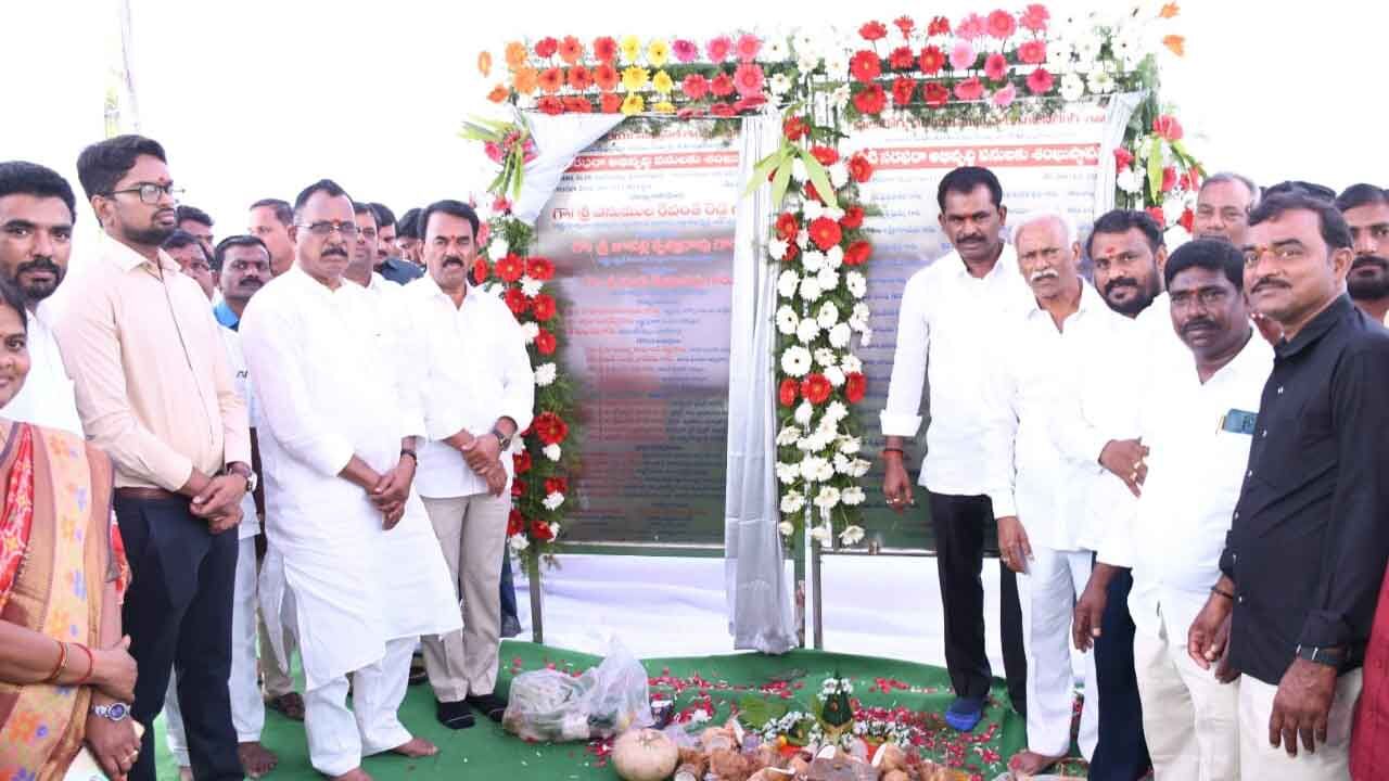Minister Jupally Krishna Rao Inaugurates Development Projects Worth Rs ...