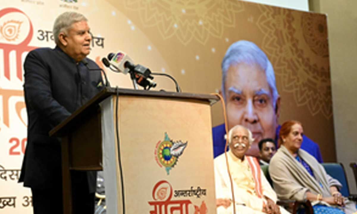 Haryana CM has impeccable character, says VP Dhankhar