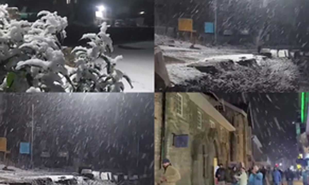 In first in many decades, Shimla sees season’s first snowfall in early ...