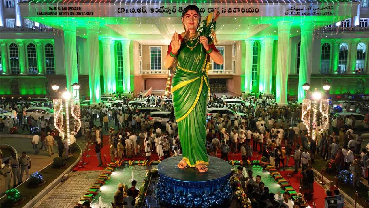 Telangana Thalli: A reflection of motherhood, not of goddess says CM
