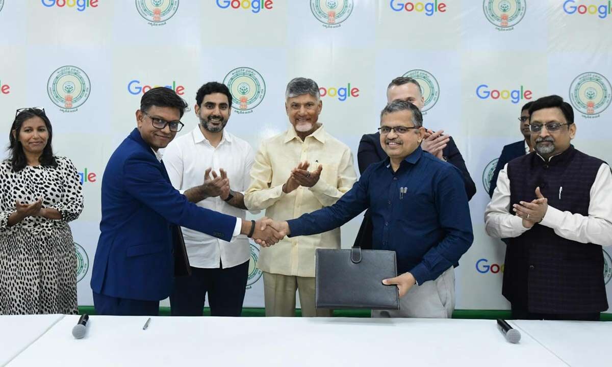 Chandrababu meets Google delegation, says AP to become a key partner in ...