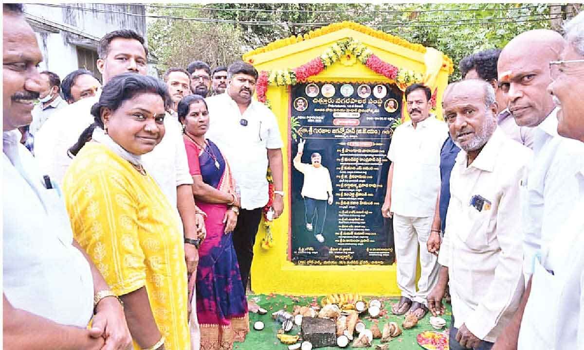 MLA inaugurates development projects in Chittoor