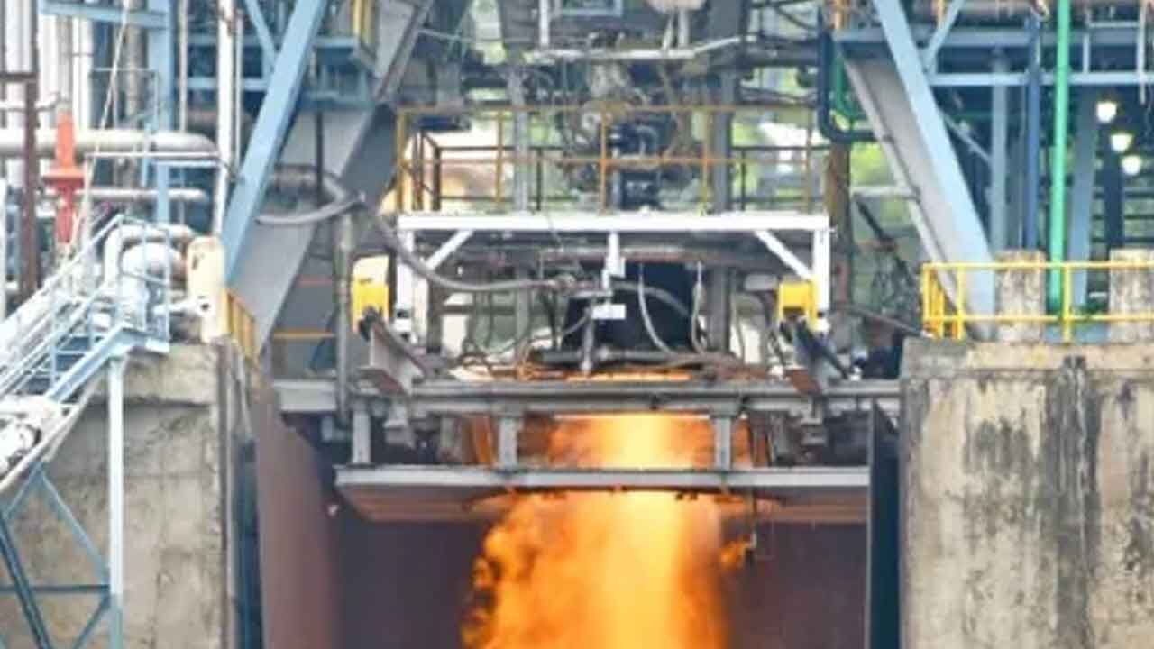ISRO successfully tests CE20 cryogenic engine
